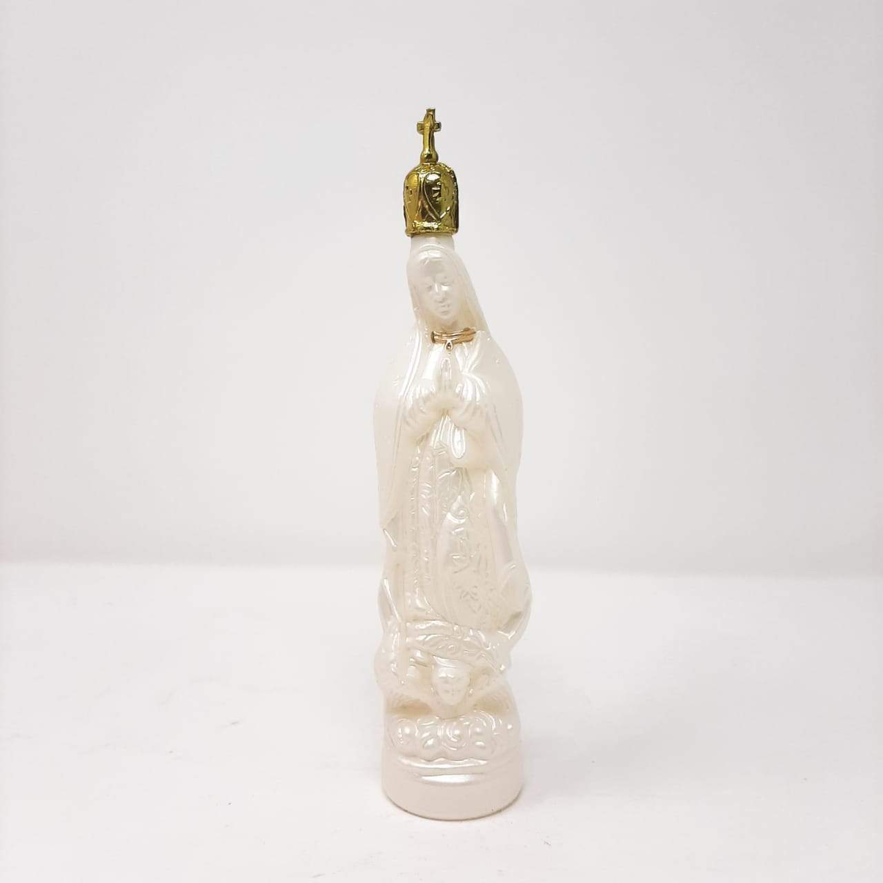 Botella para agua bendita de La Virgen de Guadalupe 22cm